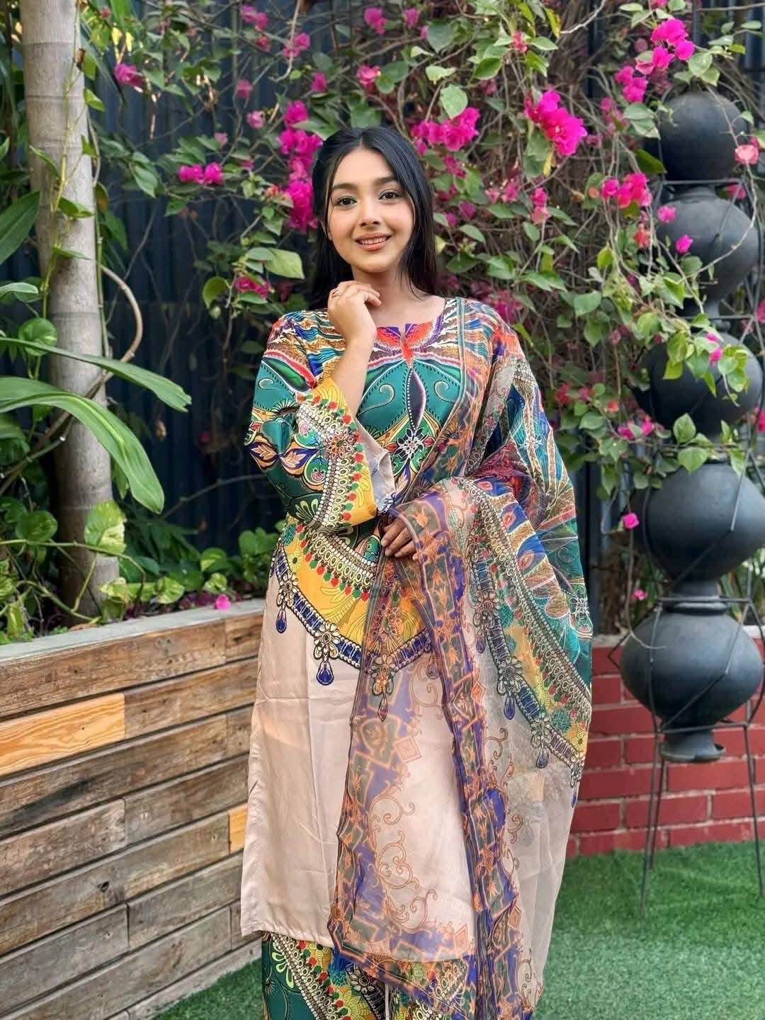 Butterfly Pakistani inspired 3pcs